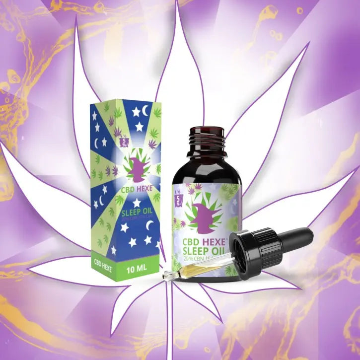 CBD Hexe Sleep Oil Special Mix 5% CBD / 20% CBN 10ml - CBD Hexe