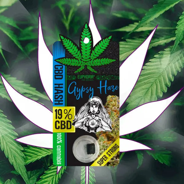 CBD Hash "Gypsy Haze" 19% CBD 1g - CBD Hexe Onlinehandel